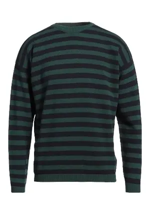 LARDINI Striped Sweater - Green