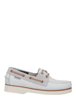 DOCKSTEPS Leather Loafers - White