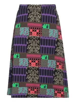 Etro Flared Midi Skirt - Purple