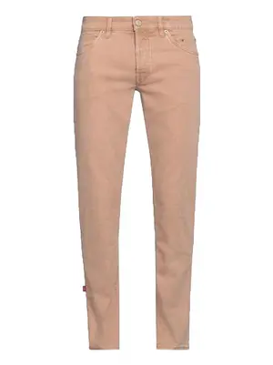 SIVIGLIA Tapered Organic Cotton Jeans - Beige