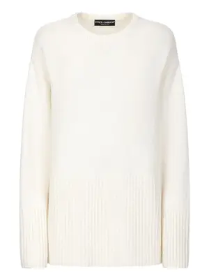 Dolce & Gabbana Dna Cashmere Jumper - Neutrals