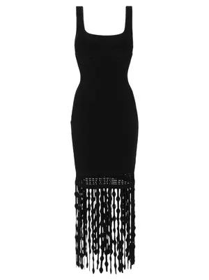 Simkhai Signa Midi Dress - Black