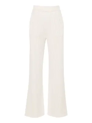 ELEVENTY Eleventy Chunky-Ribbed Trousers