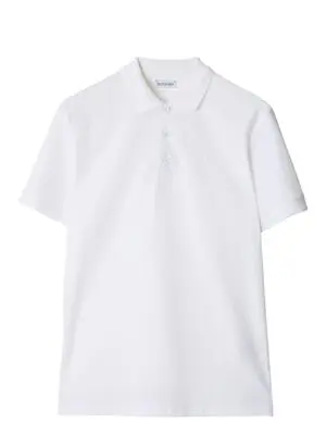Burberry Ekd Polo Shirt - White