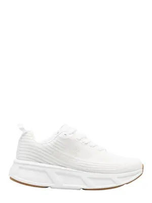 TWINSET X Fessura Logo Striped Sneakers - White