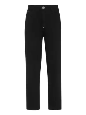 Philipp Plein Straight-leg Jeans - Black