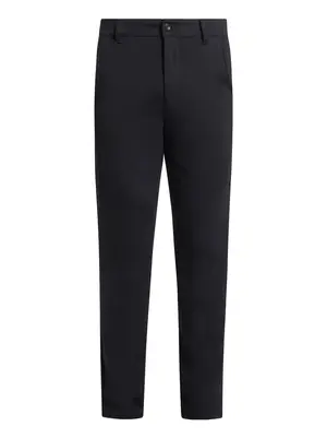 7 For All Mankind Straight-leg Chinos - Black