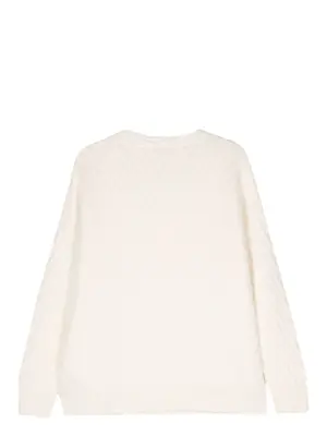 Iris Von Arnim Canton Sweater - White