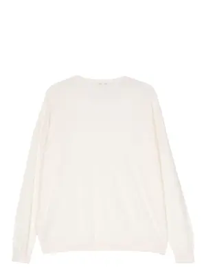 Iris Von Arnim Lanett Sweater - White
