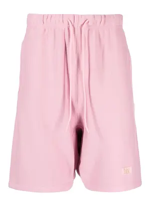 ADVISORY BOARD CRYSTALS Cotton Track Shorts - Pink