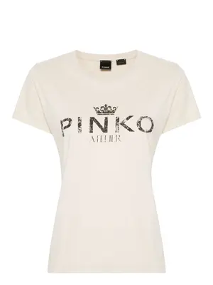 Pinko Bussolotto T-shirt - Neutrals