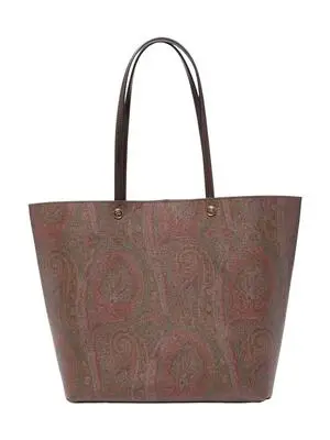 Etro Paisley-print Shoulder Bag - Brown