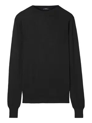 JOSEPH Cashair Cashmere Sweater - Black