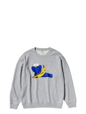 KAWS X Warhol Graphic 472951 Sweatshirt - Gray