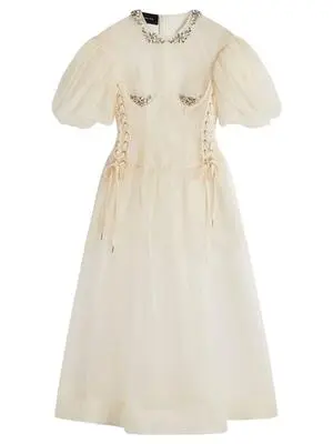 SIMONE ROCHA Simone Rocha Corset A-Line Dress