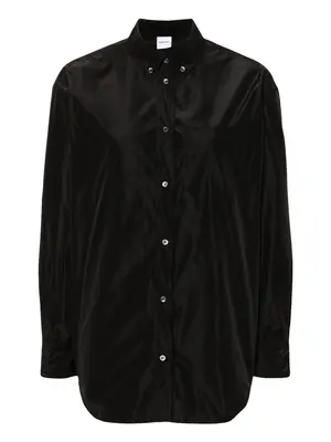 Aspesi Button-down Collar Shirt - Black