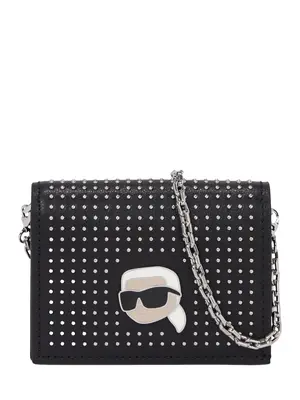 Karl Lagerfeld Ikon Crossbody Bag - Black