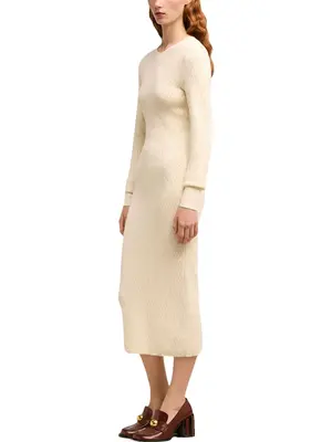 Ami De Coeur Midi Dress - Neutrals