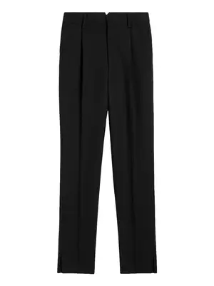 Ami High-waisted Tailored Trousers - Black