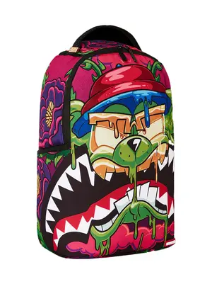 SPRAYGROUND Money Bear Melt Dlxsr Backpack - Multicolor