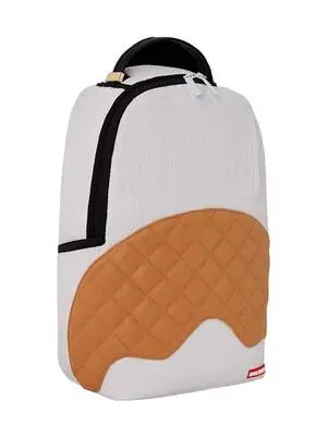 SPRAYGROUND Paris Embossed Dlxsv Backpack - White/brown