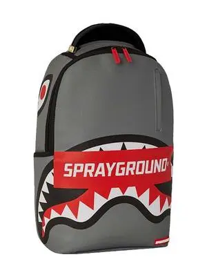 SPRAYGROUND Core Dlxsv Backpack - Grey/red