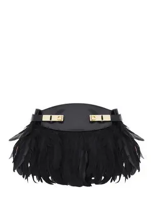 FERRAGAMO Hug Crossbody Bag - Black