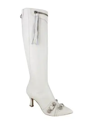 ZIGI ZIGI Ivara Knee High Boots Off White
