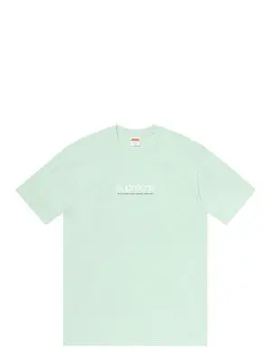 Supreme Five Boroughs Tee 'pale Aqua - Blue