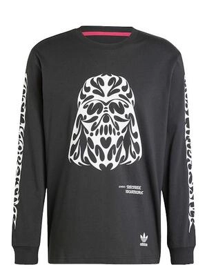 Adidas Star Wars X Nanzuka Long Sleeve Tee Shirt - Black