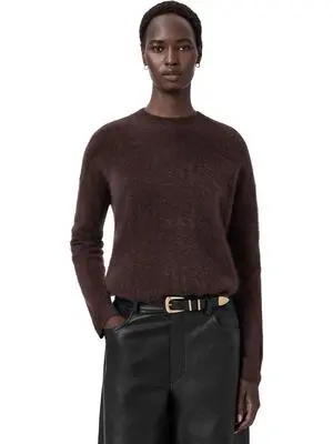 ALLSAINTS Rebel Cashmere Sweater Red