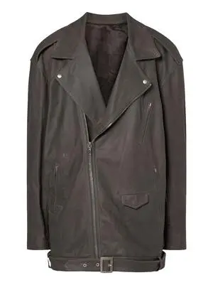 RICK OWENS Rick Owens Oversized Leather Jacket