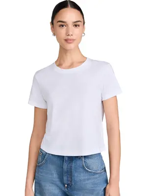 MADEWELL Slub Boxy-Crop Tee