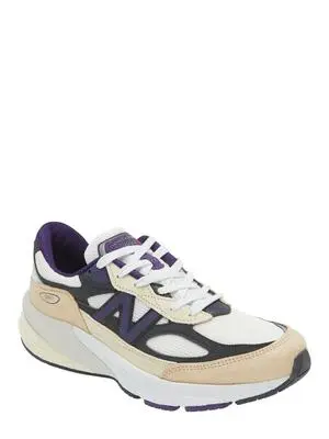 NEW BALANCE New Balance MADE In USA 990v6 Sneaker White/black Plum