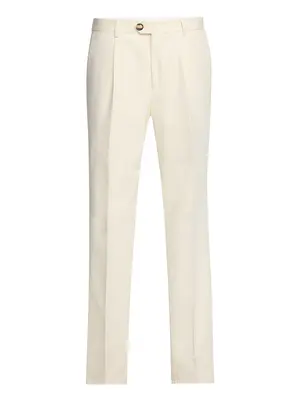 Brunello Cucinelli Brunello Cucinelli Pleated Twill Trousers Panama