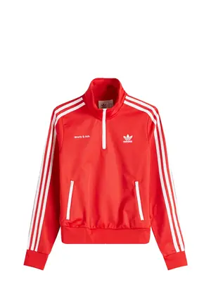 Adidas X Sporty & Rich Track Top - Collegiate Red