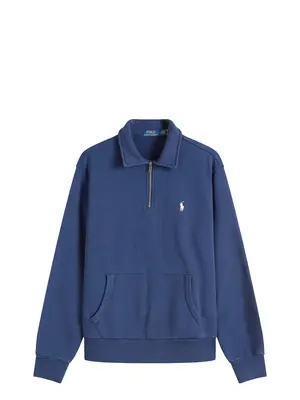 Polo Ralph Lauren Loopback Half Zip Sweatshirt - Cruise Navy