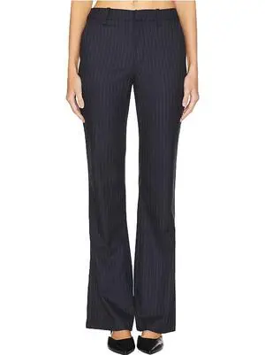 LOVERS AND FRIENDS Elodie Pant - Grey Pinstripe