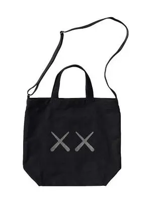 KAWS X Uniqlo Warhol 2way Tote Bag - Black