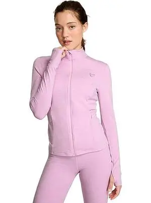 Pink Relay Full-Zip Hoodie Purple