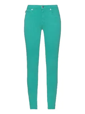 Moschino Straight-leg Jeans With Logo - Green