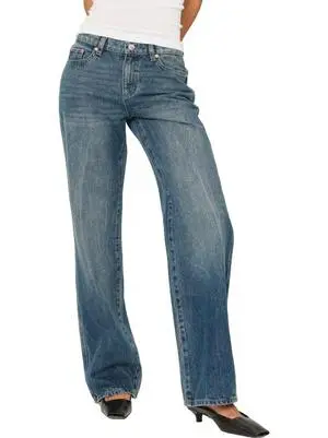 DL1961 DL1961 Drue Low Rise Straight Leg Jeans