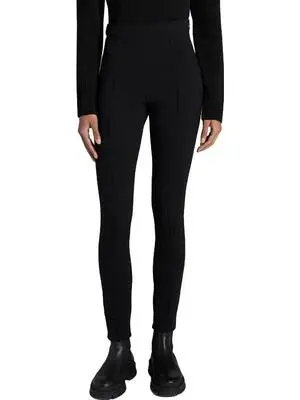 MONCLER Pintuck High Waist Leggings