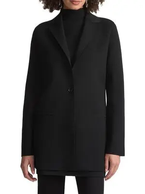 Lafayette 148 New York Knit Blazer - Black