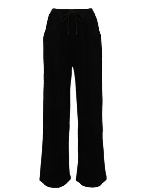 B+AB Drawstring Straight-leg Trousers - Black