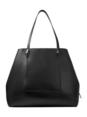 JIMMY CHOO Large Diamond Tote Bag - Black