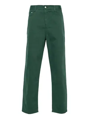ARTE ANTWERP Arte Embroidery Pocket Straight Leg Jeans - Green