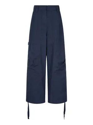 STUDIO TOMBOY Straight-leg Trousers - Blue
