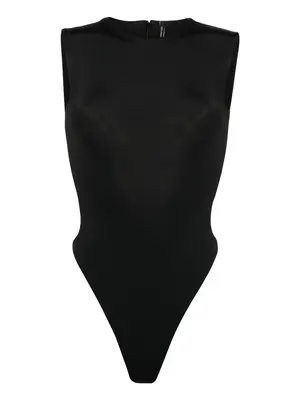 ENTIRE STUDIOS ENTIRE STUDIOS Round-Neck Sleeveless Bodysuit Black