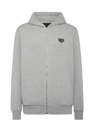 Philipp Plein Iconic Pleine Hoodie - Grey